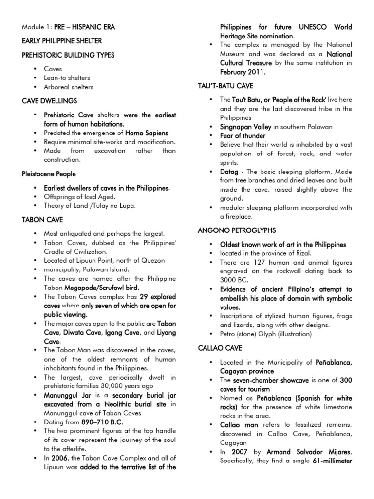 History of Architecture 4 Reviewer | PDF | Mosque | Philippines