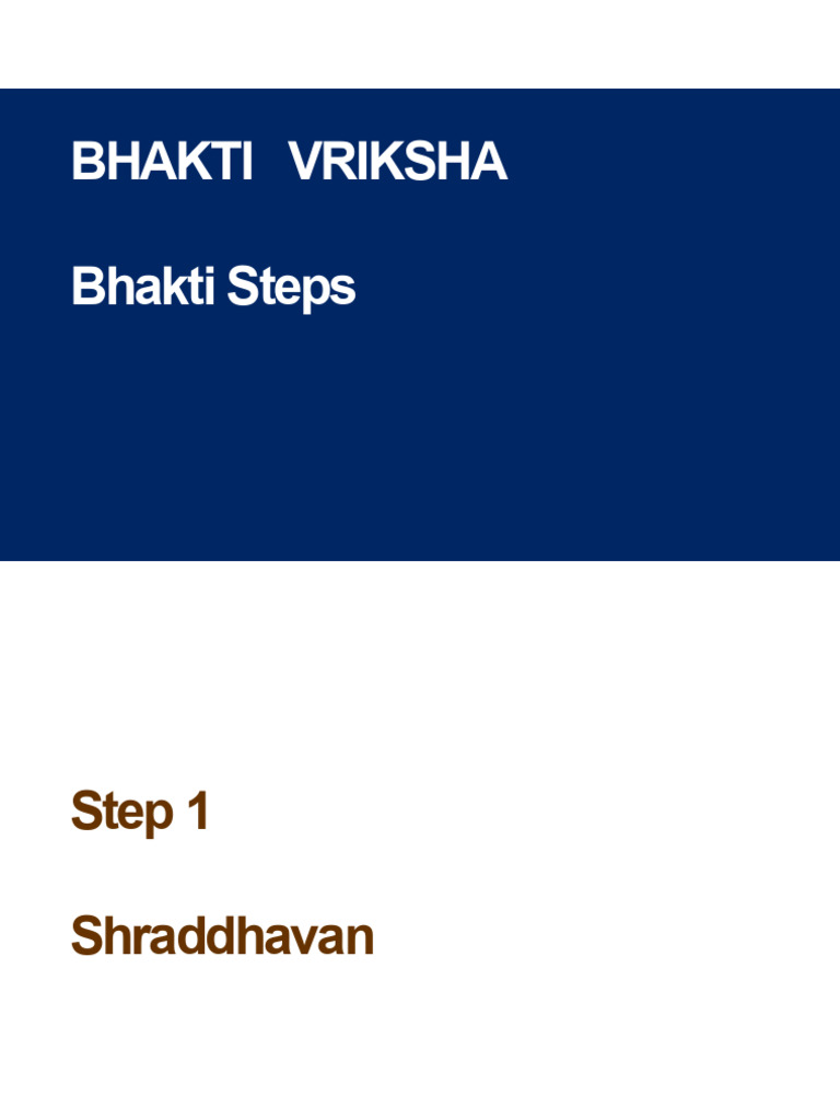 Bhakti Steps | PDF | Hindu Gods | Hindu Texts