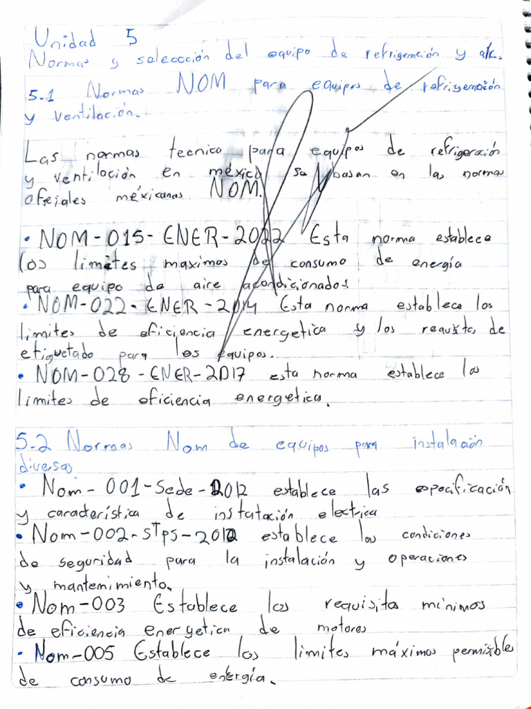 Resumen U5 Refrigeración | PDF