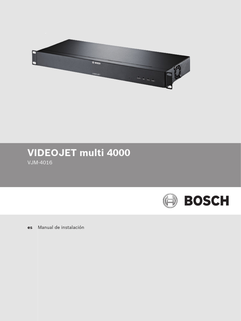 Videojet Multi 4000 | PDF | Streaming Media | Internet