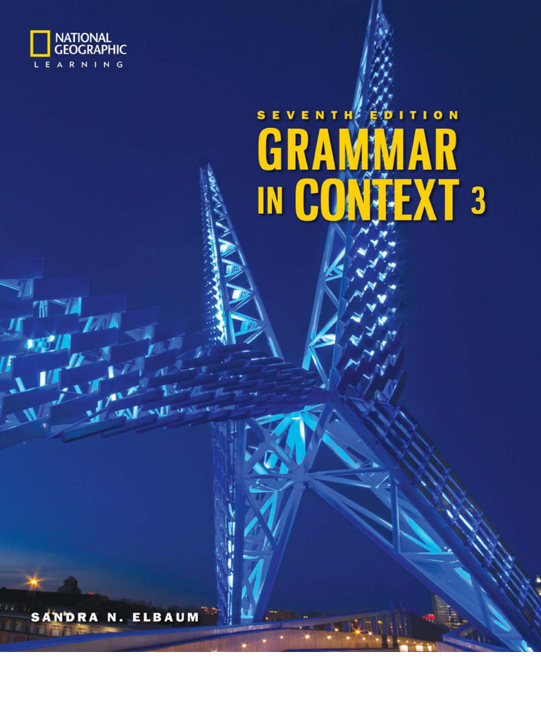 Grammar in Context 3 Seventh Edition | PDF
