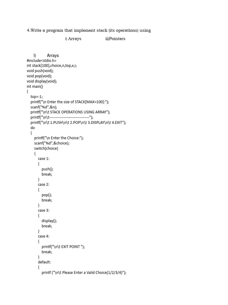Exp 4 Pdf Pointer Computer Programming Software Development 
