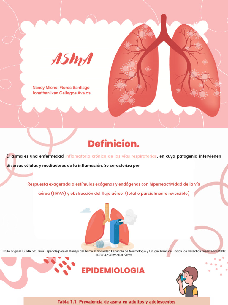 ASMA | PDF | Asma | Medicina CLINICA