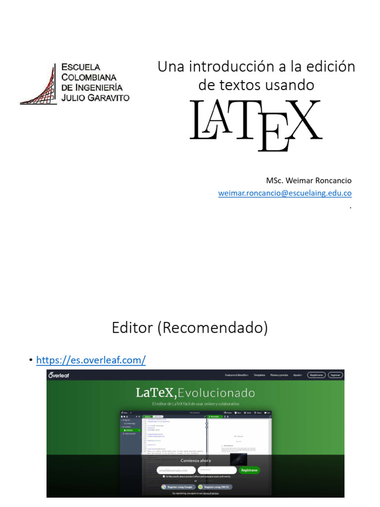 Clase1Maestria Latex | PDF | Informática | Programación de computadoras