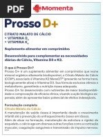 Bula Prosso KM | PDF | Vitamina | Vitamina D
