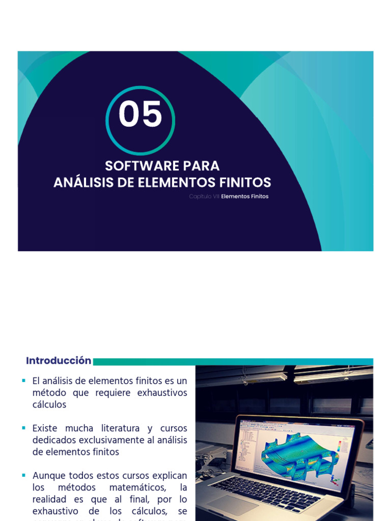 C8.5 - Software para Análisis de Elementos Finitos | PDF | Informática