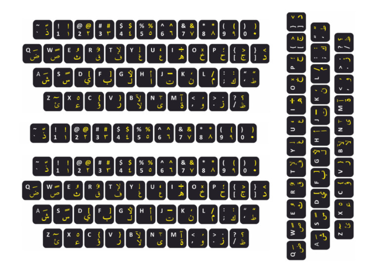 Layout Keyboard Arabic | PDF