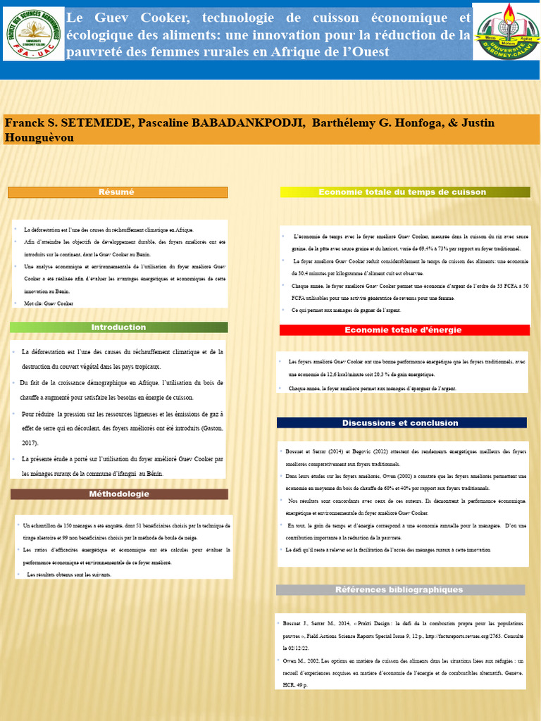 Guev Cooker : Économie et Écologie en Afrique | PDF | La nature ...