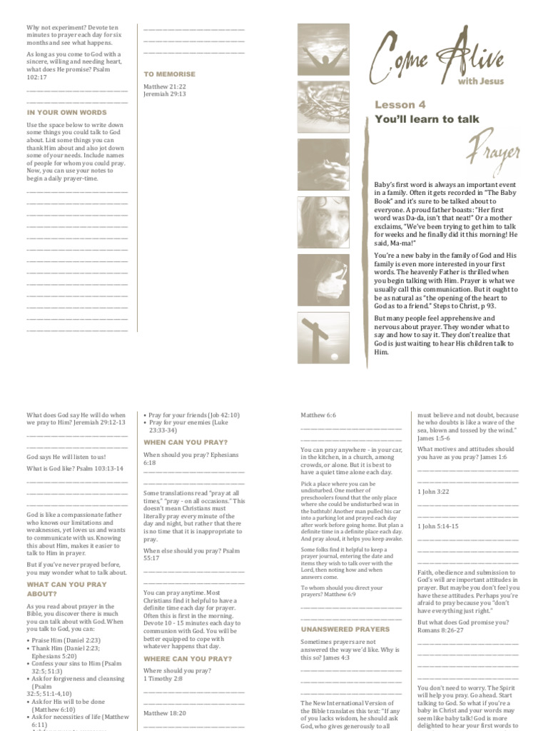 Come Alive - 4 | PDF