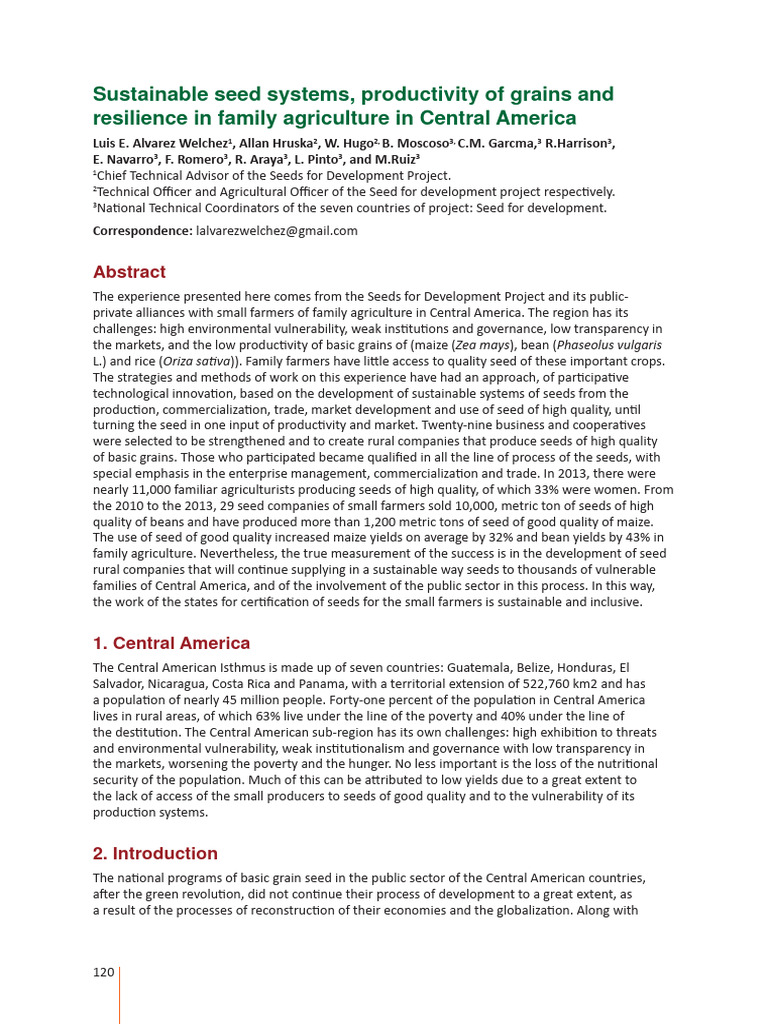 2014-453 CPE 173 Community Seed Production (126-177) | PDF | Central ...