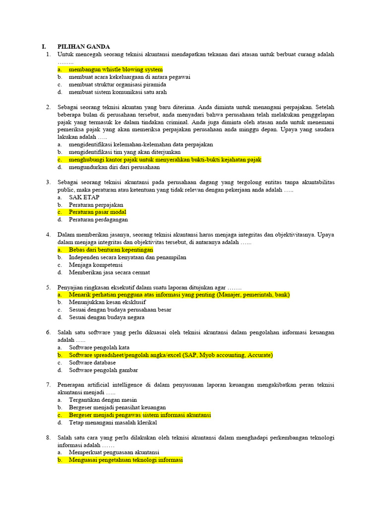 Soal Teori Kelas C Pdf