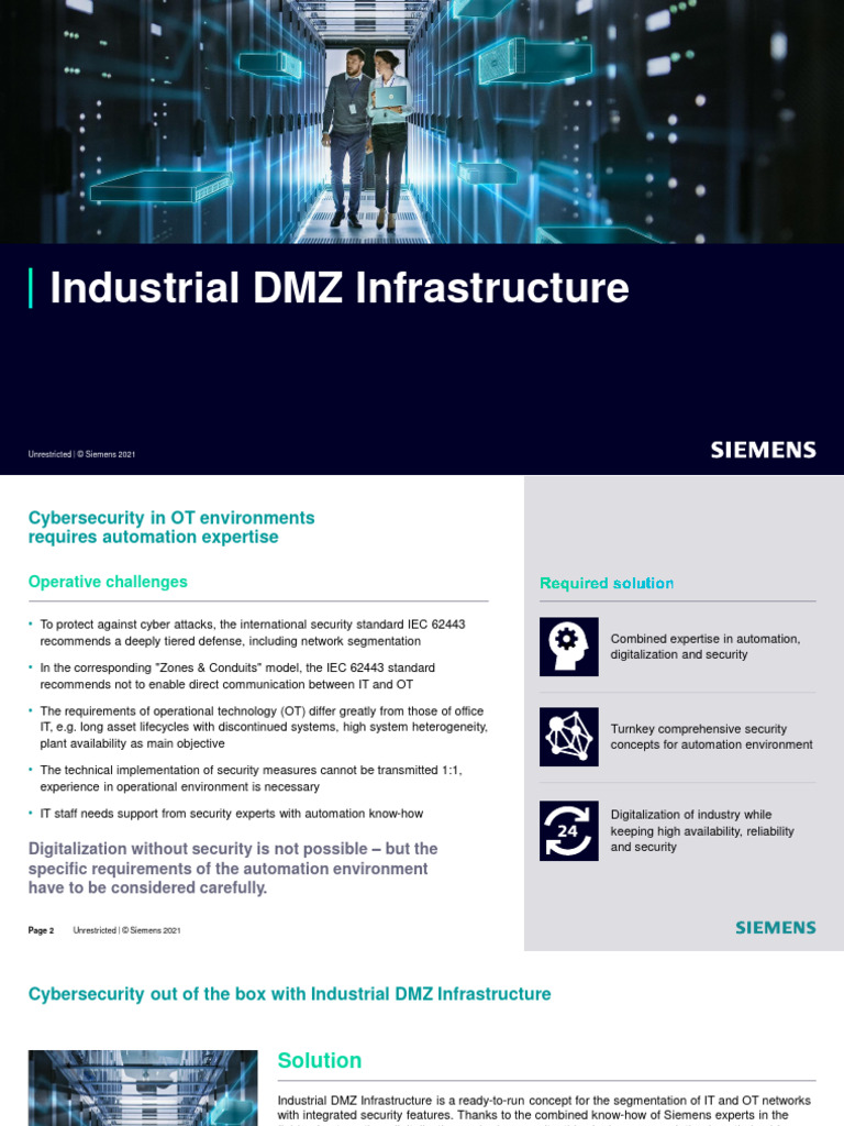 IDMZ Presentation EN | PDF | Security | Computer Security