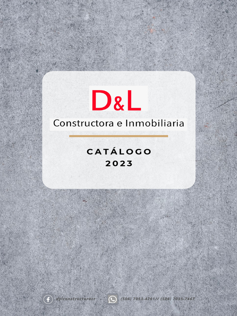 Catálogo DYL Constructora | PDF
