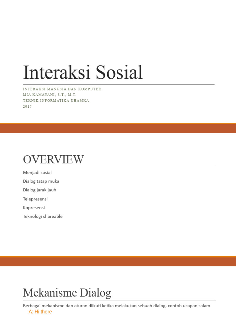 Interaksi Sosial | PDF | Ilmu Sosial