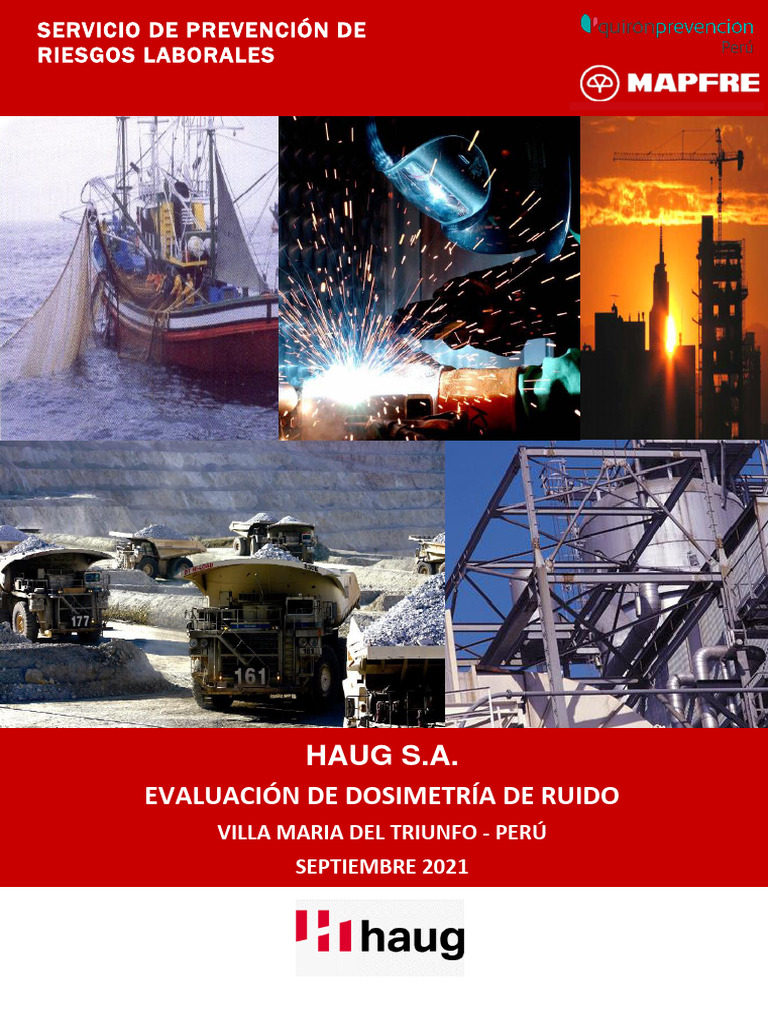 Evaluación de Ruido en HAUG S.A. | PDF | Decibel | ruido