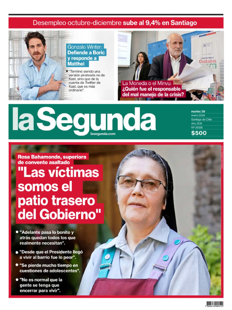 La Segunda 30-01-24 | PDF