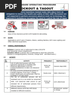 Method of Procedure MOP Form | PDF | Electrical Engineering | Electricity