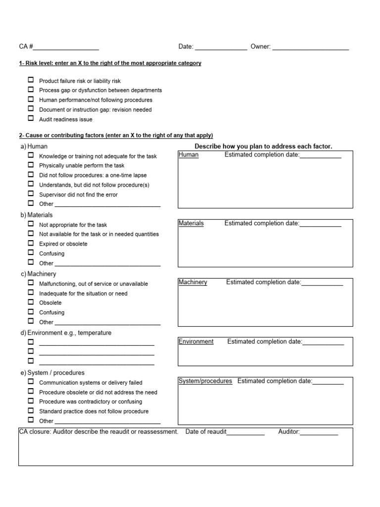 Risk Classification And Notes Pdf 3897