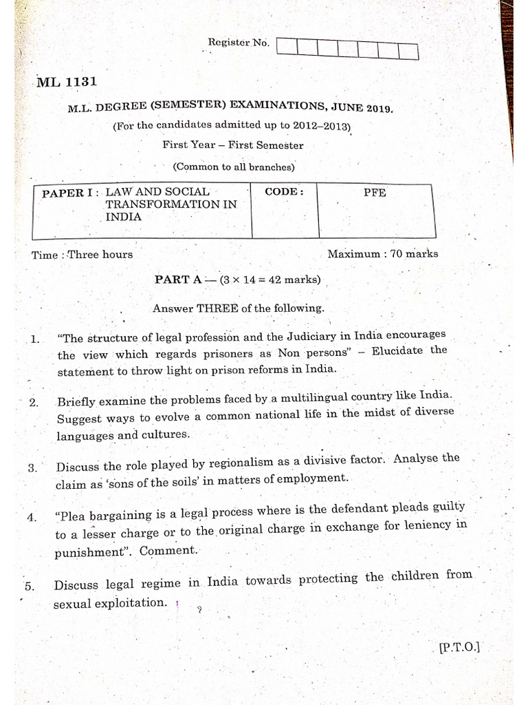 Previous Year Questions | PDF