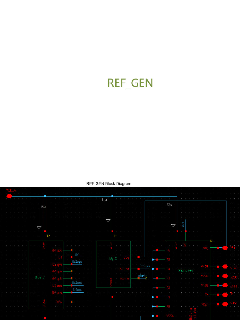 REF GEN Design | PDF | Analog Circuits | Electronic Circuits