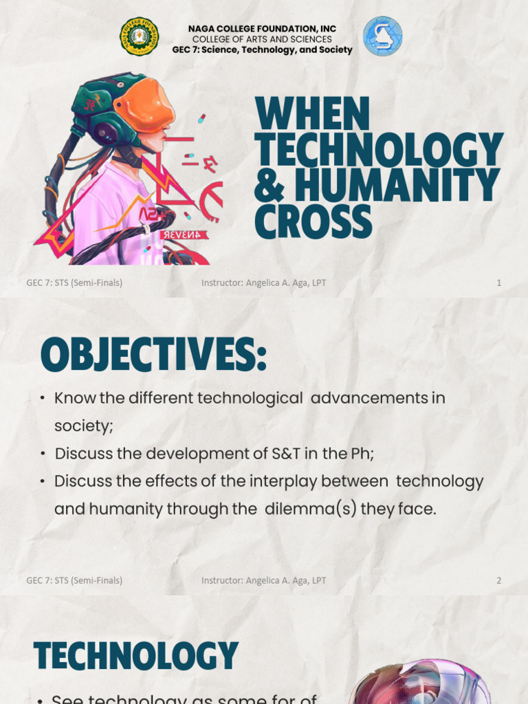 Technology's Impact on Humanity | PDF | Electromechanical Engineering ...