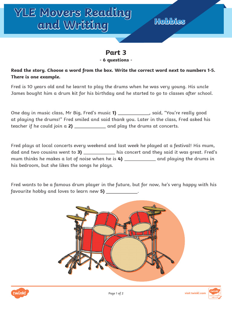 T e 1683531624 Esl Yle Movers Reading and Writing Part 3 Worksheet ...