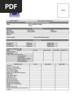 CV Form Seaman | PDF | Ships | Sailor