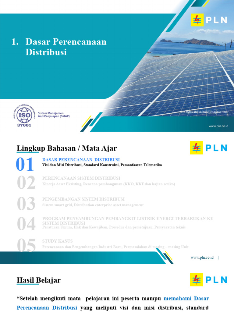 Dasar Perencanaan Distribusi | PDF