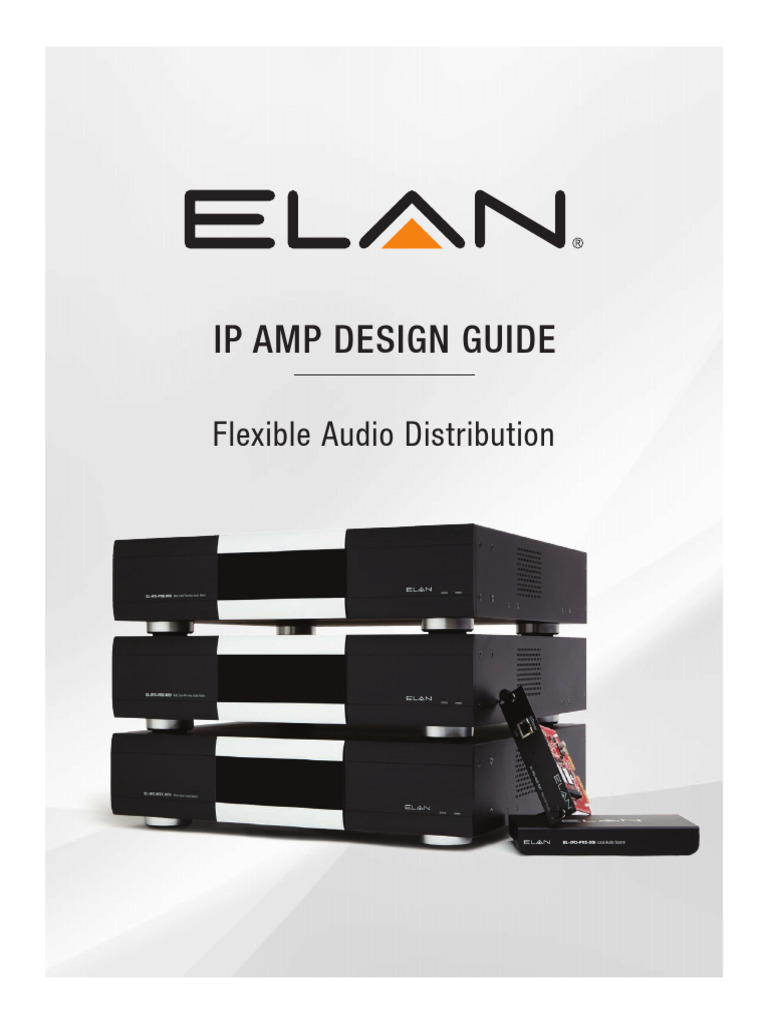 Design Guide Elan EL-IPD Amplifiers | PDF | Loudspeaker | Amplifier