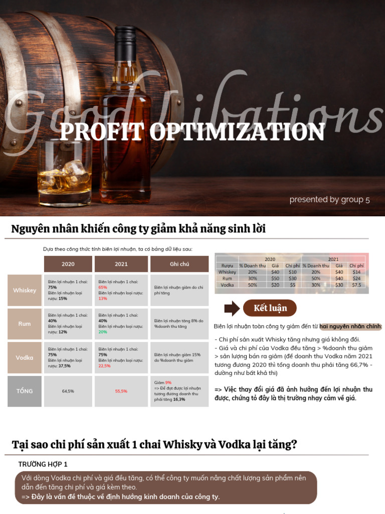 Profitability Case | PDF