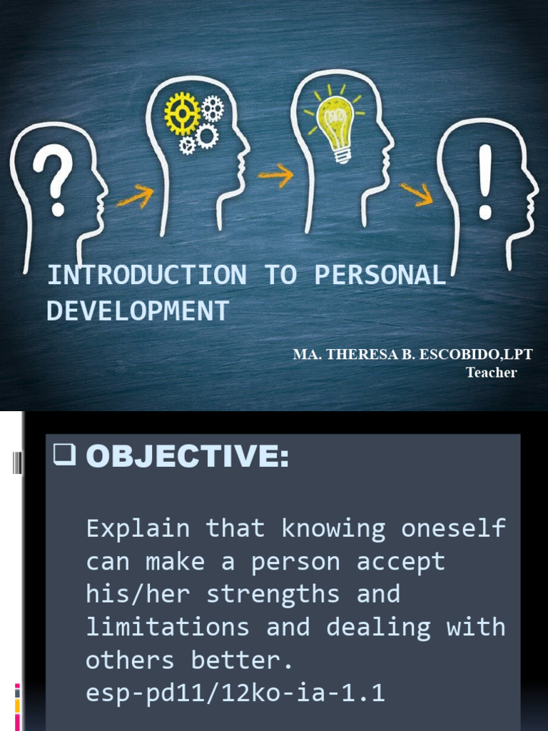 Wk. 1-2 Perdev | PDF | Self Esteem | Extraversion And Introversion
