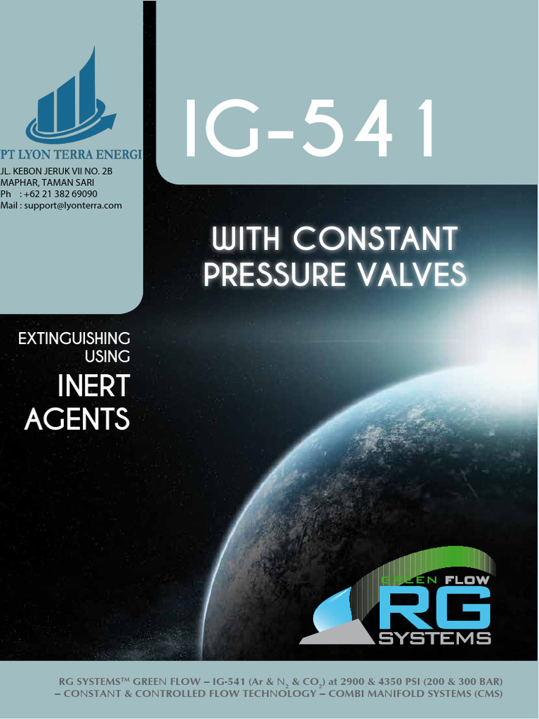 RG - Green - Flow - 541 - Lyon Terra Energi-1 | PDF | Fires | Valve