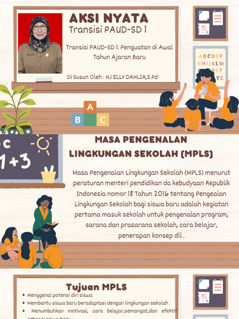 Aksi Nyata Ibu HJ Elly | PDF