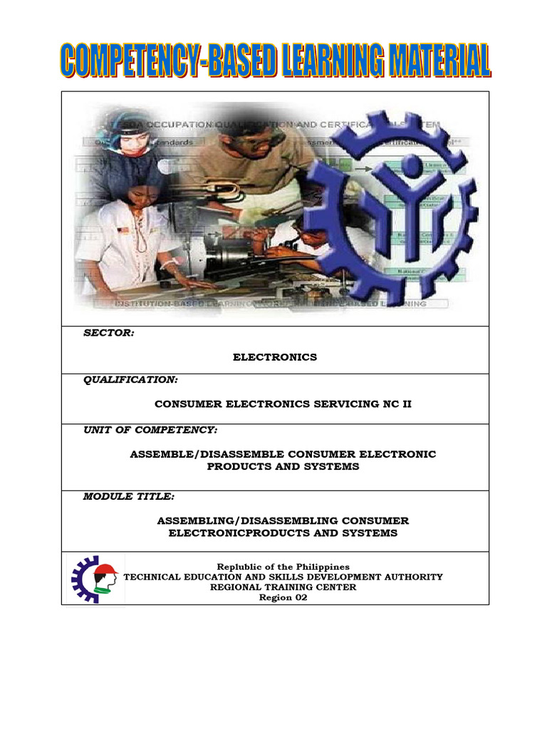 Consumer Electronics Servicing NC II Module | PDF | Electric Current | Risk
