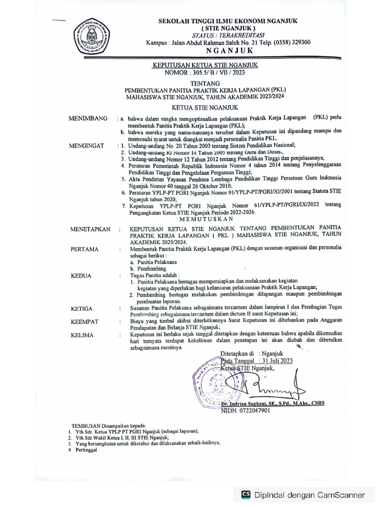 SK Panitia PKL | PDF