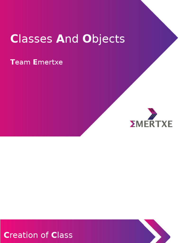 Classesobjects 190509101857 | Download Free PDF | Programming | Constructor (Object Oriented ...