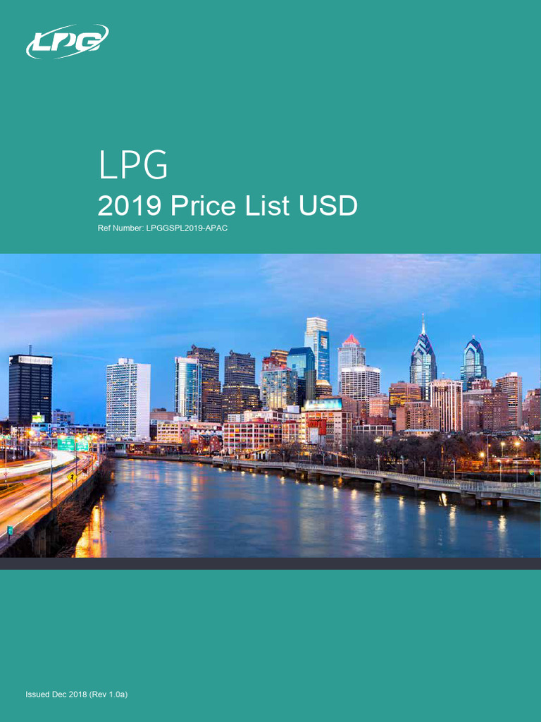 Price List LPG Sapphire LPCB 25-11-2019 | Download Free PDF | Valve ...