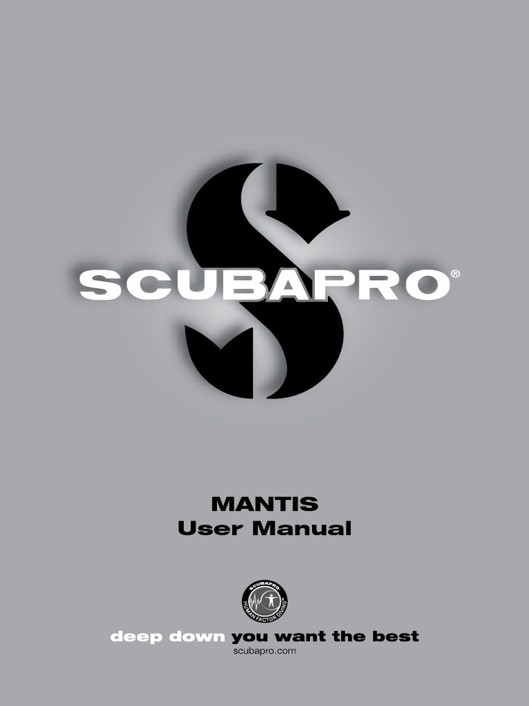 Mantis Eng | PDF | Scuba Diving | Atmospheric Pressure