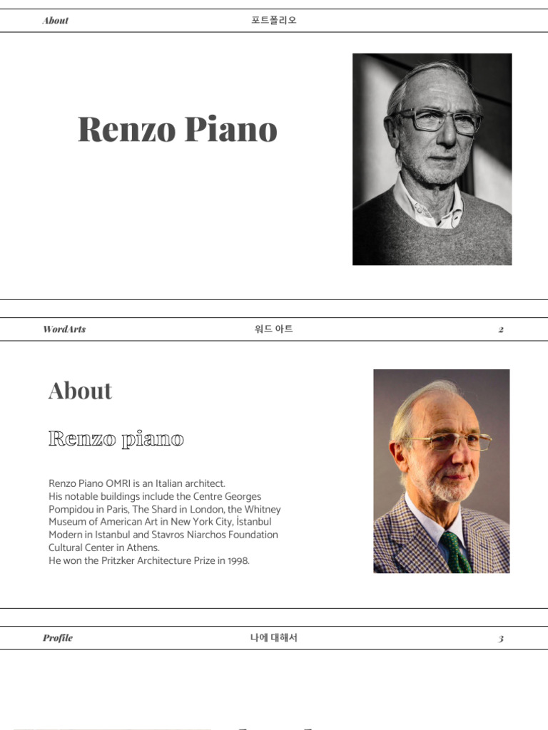 Renzo Piano | PDF