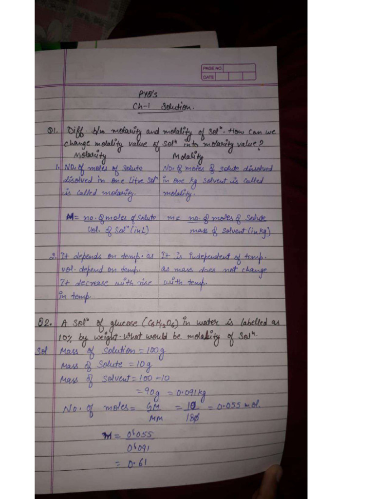 Chemistry PYQs | PDF