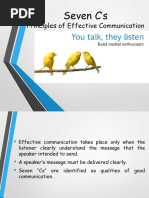 8 Cs of Effective Communication | PDF | Proofreading | Communication