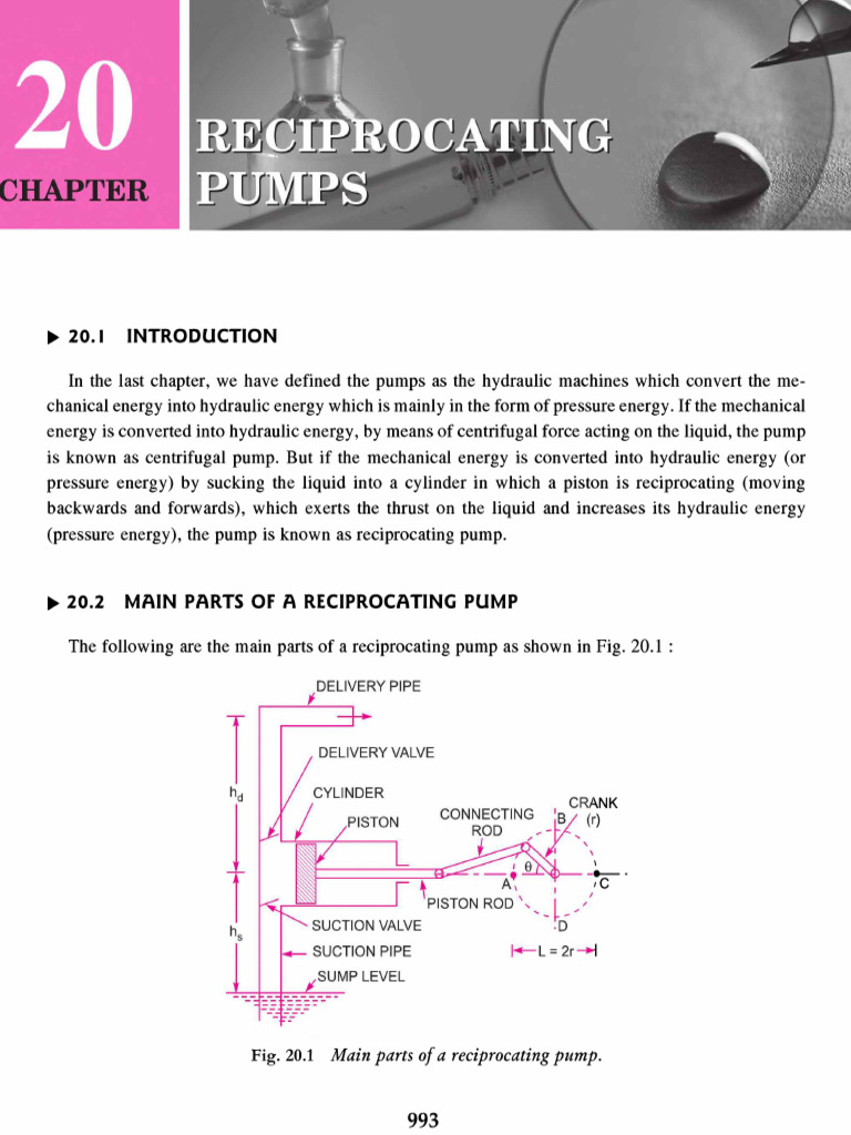 Reciprocating Pumps | PDF