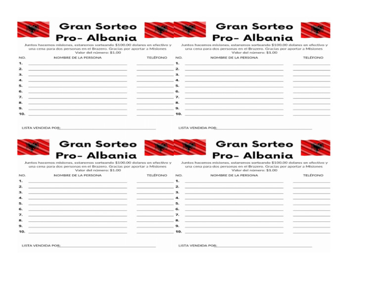 Sorteo | PDF