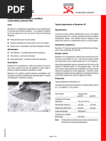 Fosroc Renderoc FC TDS | PDF | Concrete | Cement