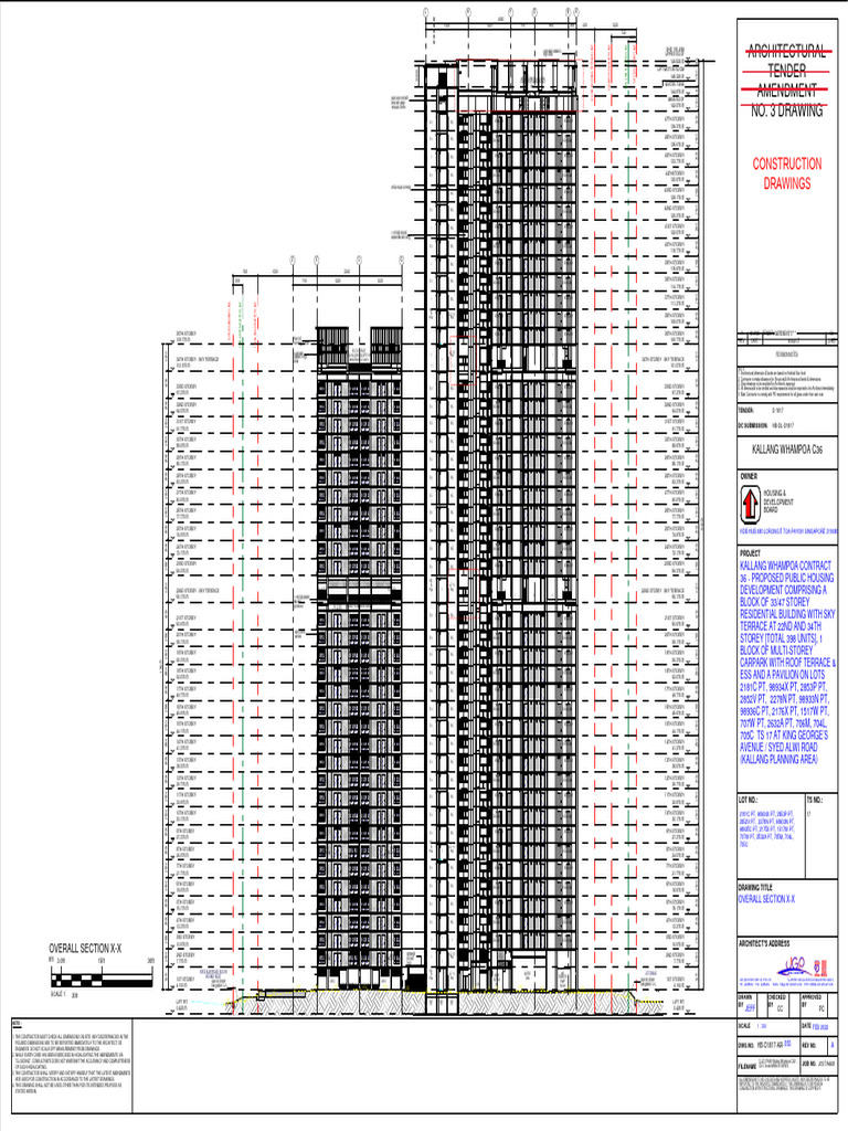 Architectural Tender Amendment No. 3 Drawing: Construction Drawings ...