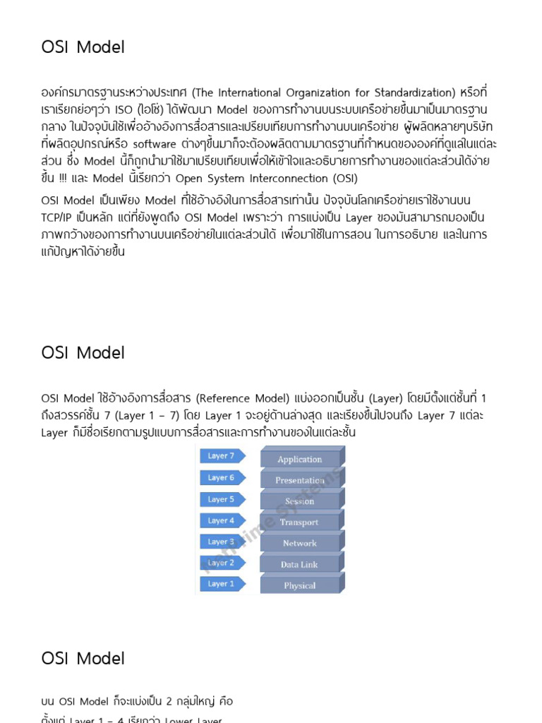 OSIModel | PDF