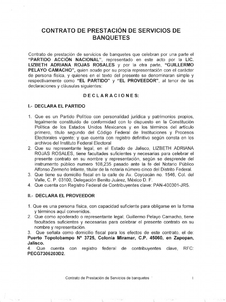 PR Contrato Junio | PDF