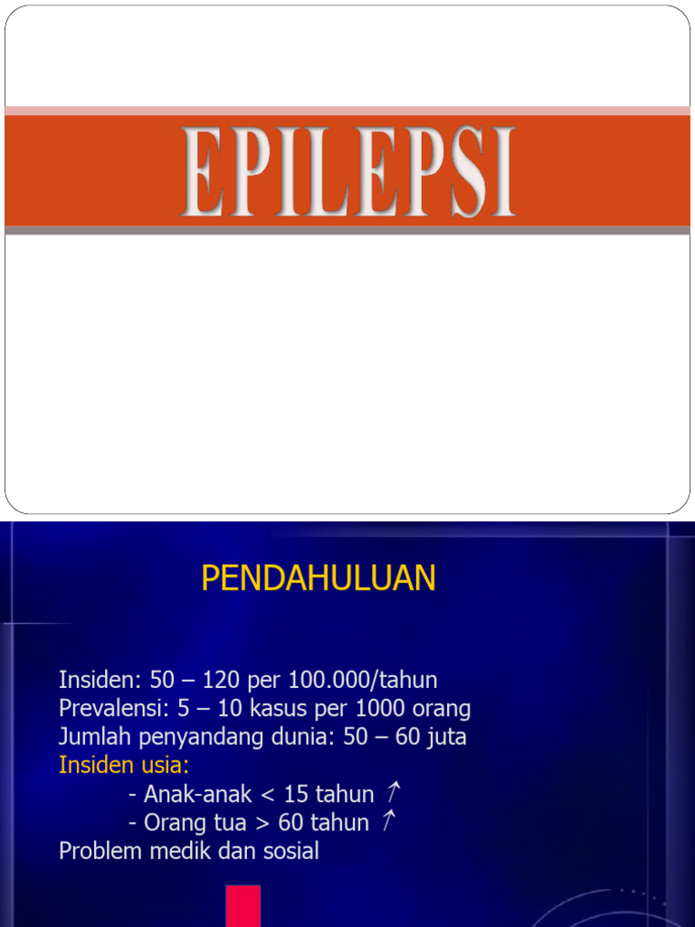 Tentiran Epilepsi | PDF