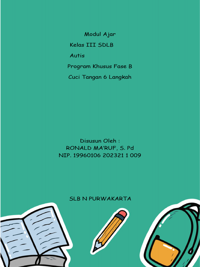 Modul Ajar Autis Kelas Iii Fase B | PDF | Karier & Perkembangan