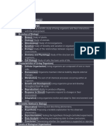 Class 9 Biology Chapter 1 Expanded Notes | PDF | Biology | Organisms